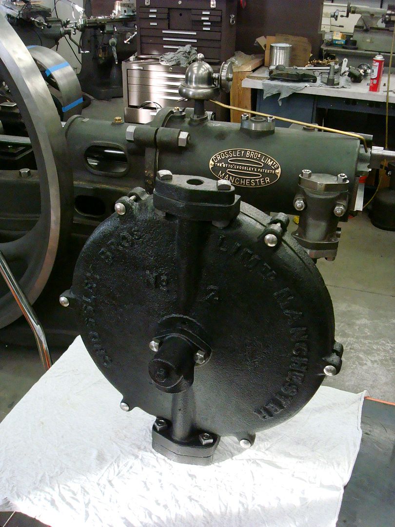 1882 Crossley Bros. 3 1/2 HP Piano Base Slide Valve Engine Restoration ...