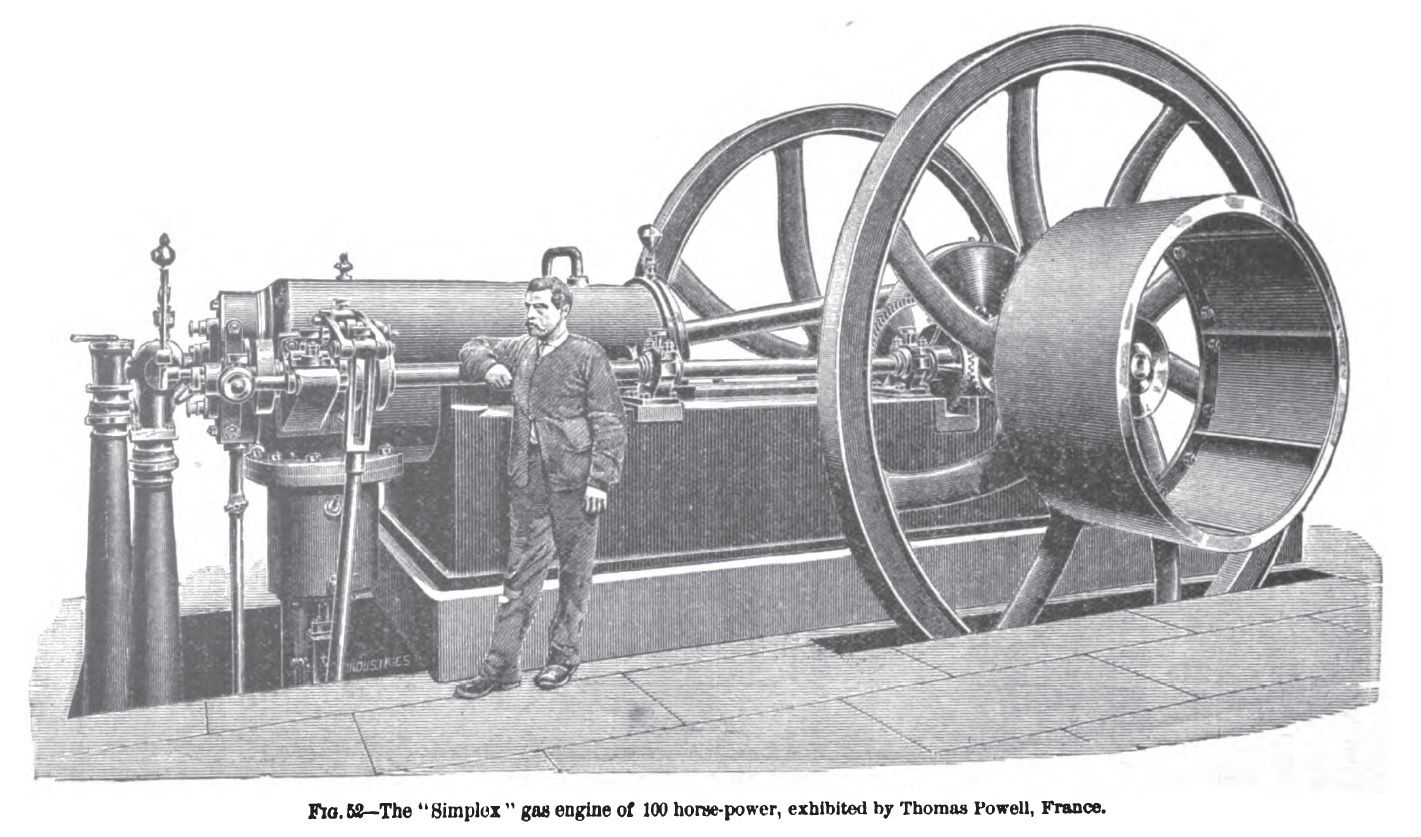 Massive single cylinder GAS engine - 320 HP! | Smokstak® Antique Engine ...